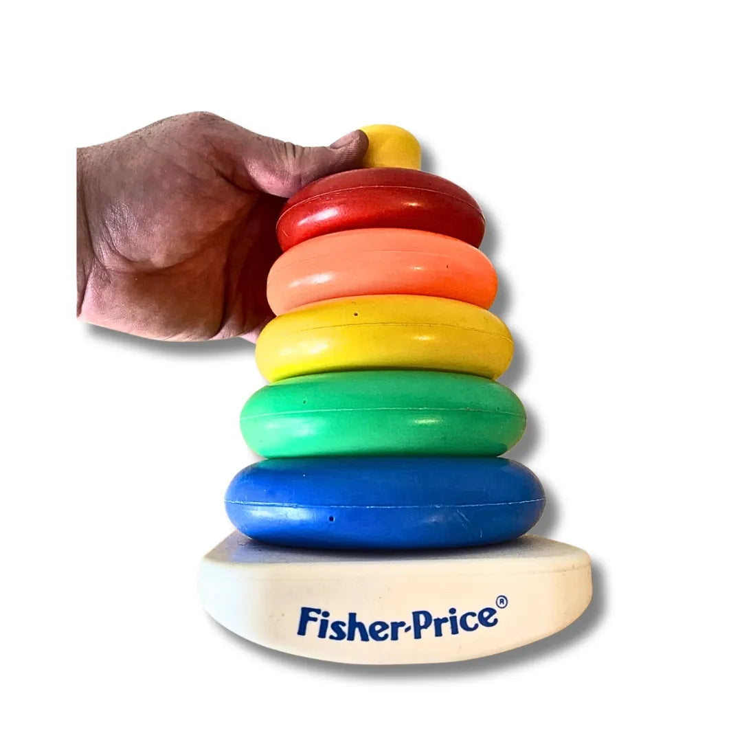 Fisher-Price Rock-A-Stack Refurbished Toy for Babies – Saadhya Mart