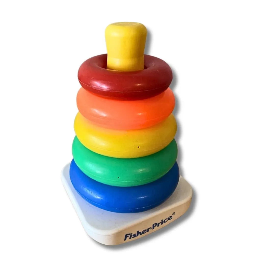 Fisher-Price Rock-A-Stack Refurbished Toy for Babies – Saadhya Mart